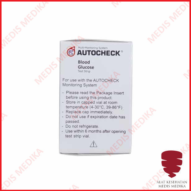Jual Paket Strip 400 Tube Autocheck Glucose Test Diangnosa Cek Gula ...