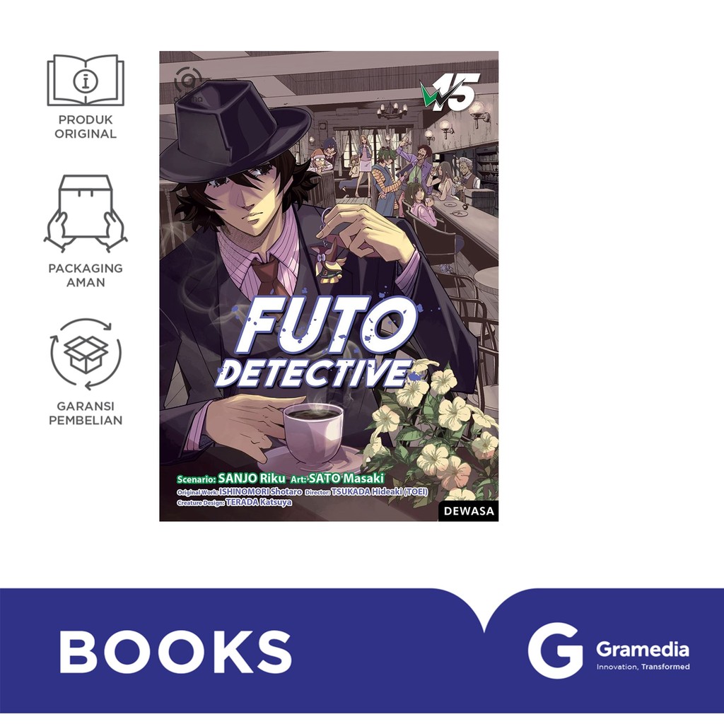 Jual Akasha : Futo Detective 15 (SANJO RIKU/MASAKI SATO) | Shopee Indonesia