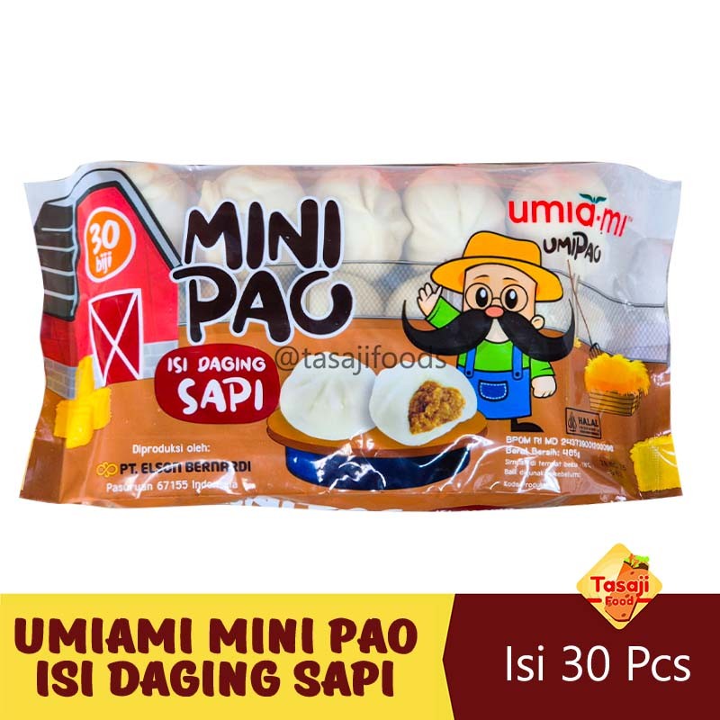 Jual Umiami Mini Pao Isi Daging Sapi 480gr isi 30 Pcs Frozen | Shopee ...