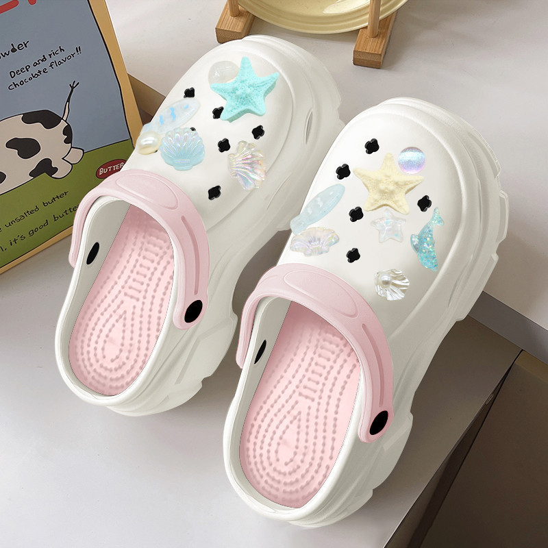 Jual Sandal CroSS 2025 Kelinci Logam Wanita CROSS Sepatu Sandal Jelly ...