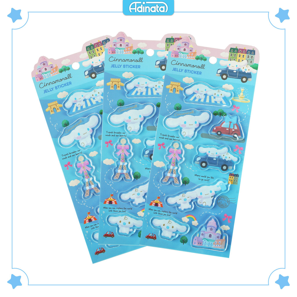 Jual Cinnamoroll Jelly Stickers 2517-6164 - Adinata / Sticker | Shopee ...