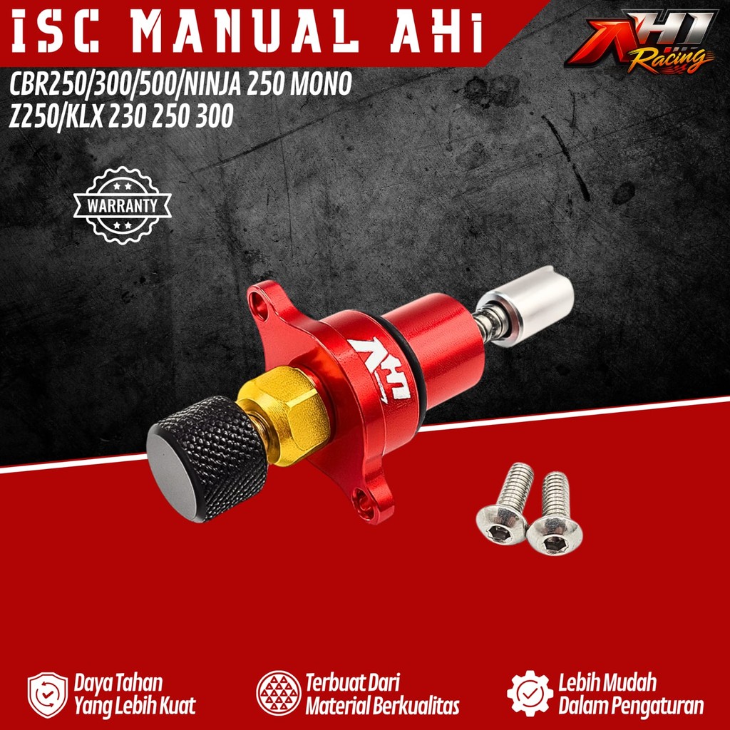 Jual ISC IDLE SPEED CONTROL SETELAN LANGSAM MANUAL CBR 250 300 500 ...