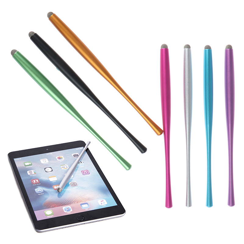 Jual Capacitive Stylus Pen Metal Mesh Micro-Fiber Tip Touch Screen ...