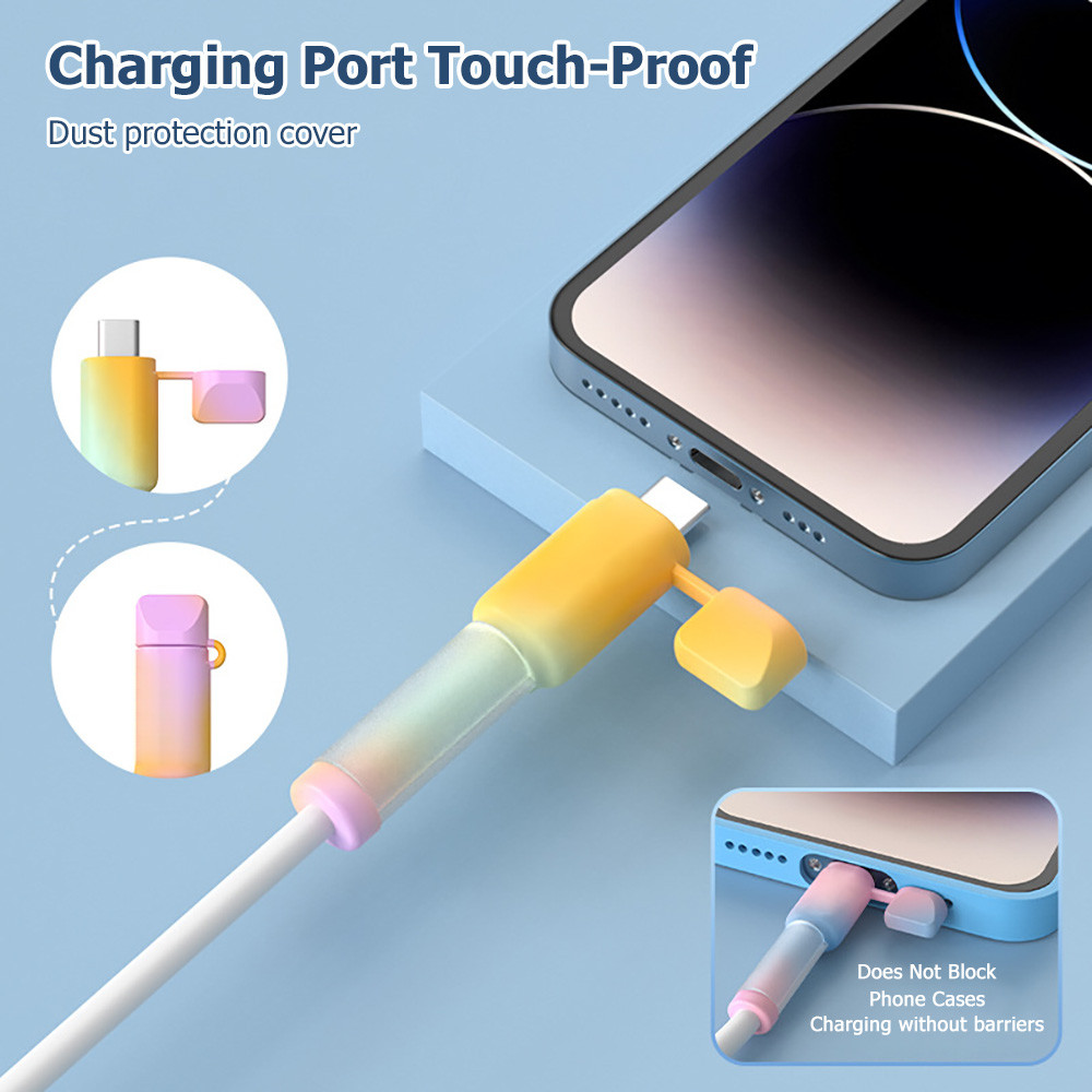 Jual Cover Pelindung Kabel Data / Protector Charger Cable Bite ...