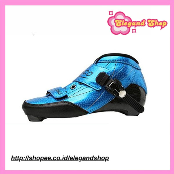 Jual [Carbon Fiber Speed Skates Boot] 2-Layers Carbon Fibre Inline ...