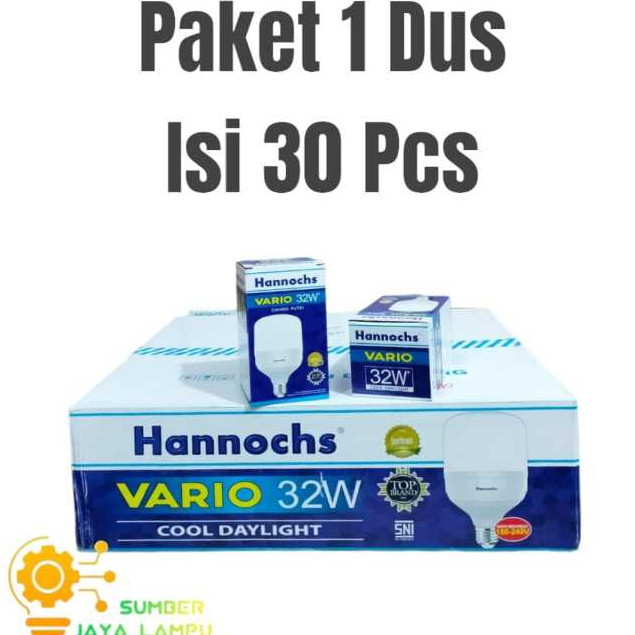 Jual Hannochs Paket Usaha 1 Dus Isi 30 Pcs Lampu LED Vario 32 Watt | Shopee Indonesia