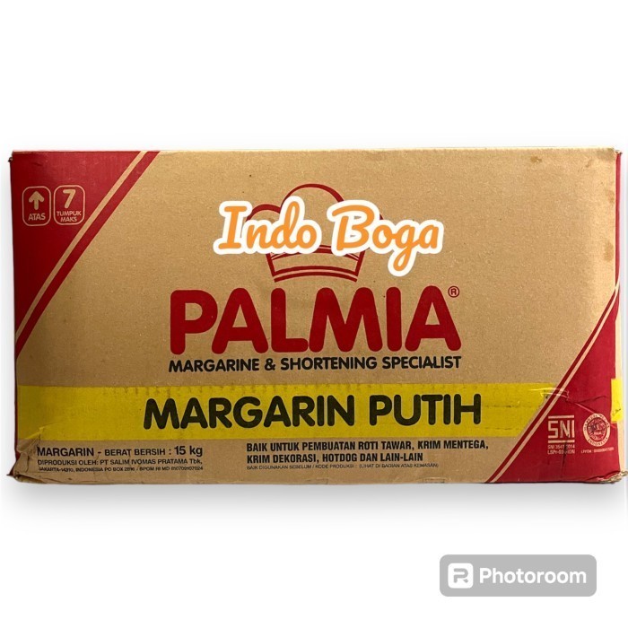 Jual KARTONAN Palmia margarin putih 15 kg / palmia white margarin ...