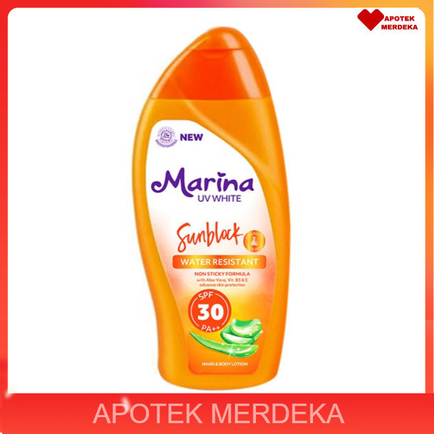 Jual Sunblock Marina UV White Hand Body Lotion - 85 mL | Shopee Indonesia