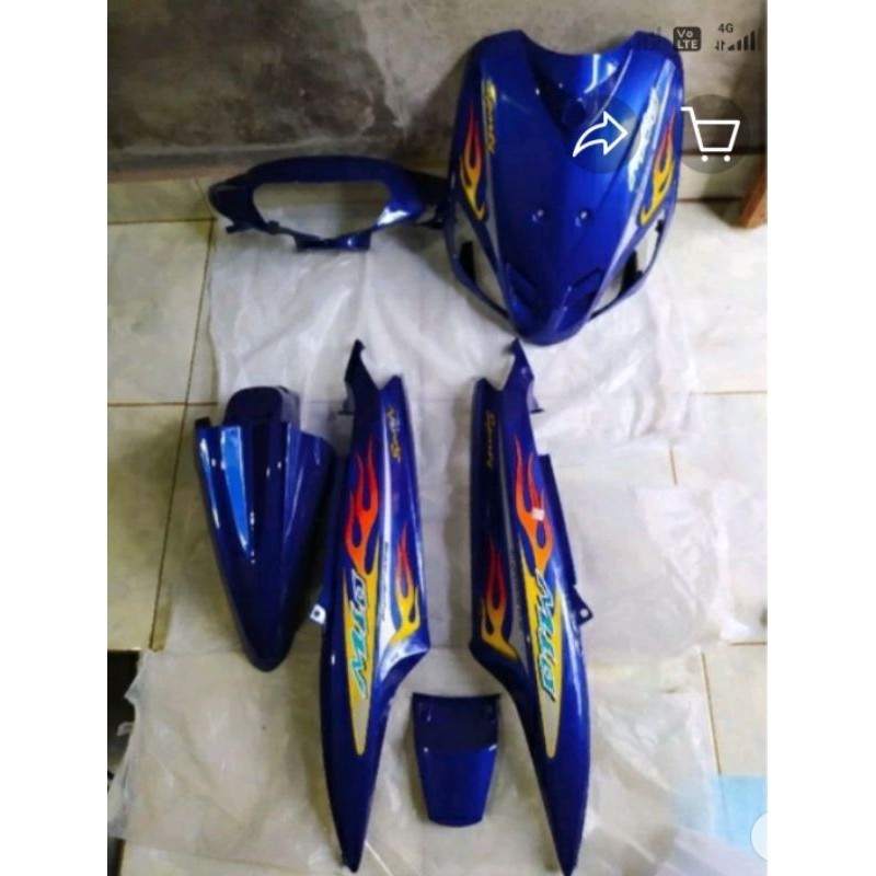 Jual 0Cover Body halus bodi Halus Mio Sporty mio lama 2005 2006 2007 ...