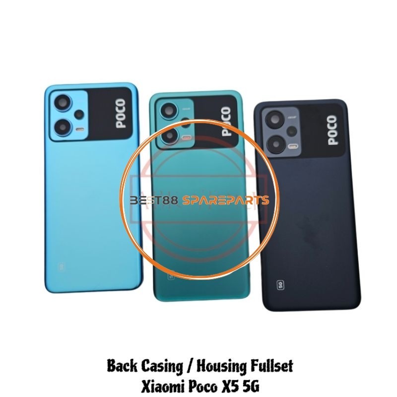 Jual Back Casing Kesing Housing Xiaomi Poco X5 5G Backdoor Fullset ...