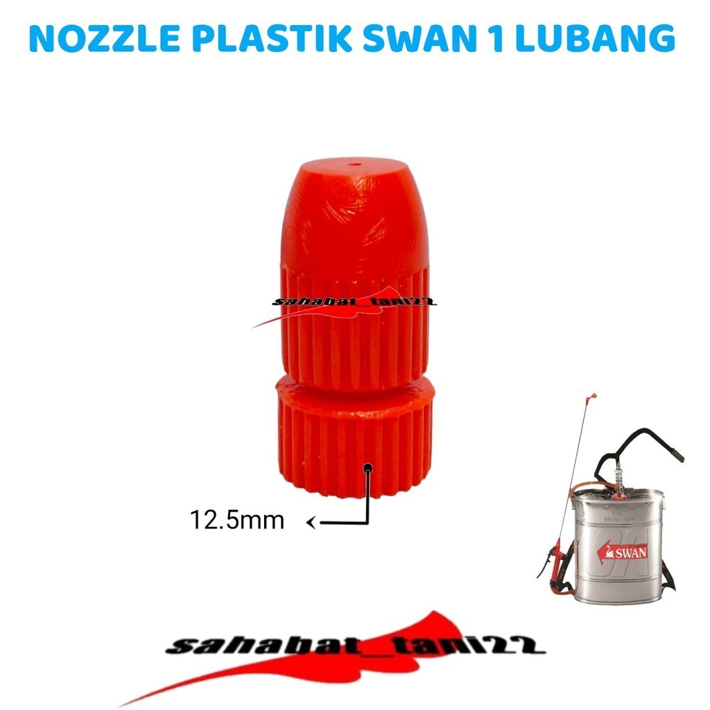 Jual Nozzle spuyer swan 1 lubang Nozzle PLASTIK swan 1 LUBANG Nozzle ...