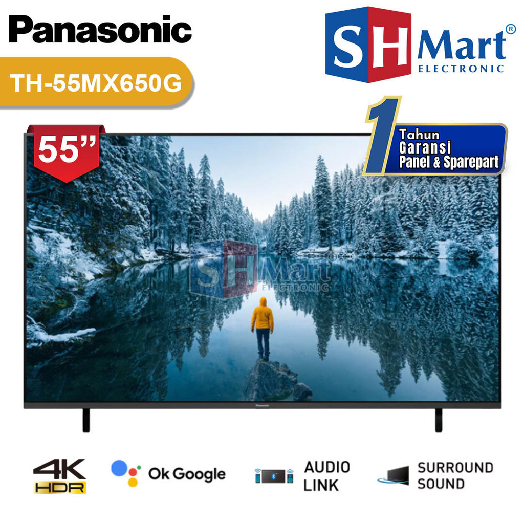 Jual TV PANASONIC 55 INCH TH-55MX650G / 55MX650G 4K UHD SMART GOOGLE TV ...