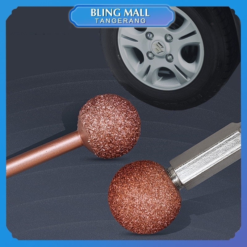 Jual Car Tire Repair Grinding Head 23mm Ball With Round Rod / Tire ...