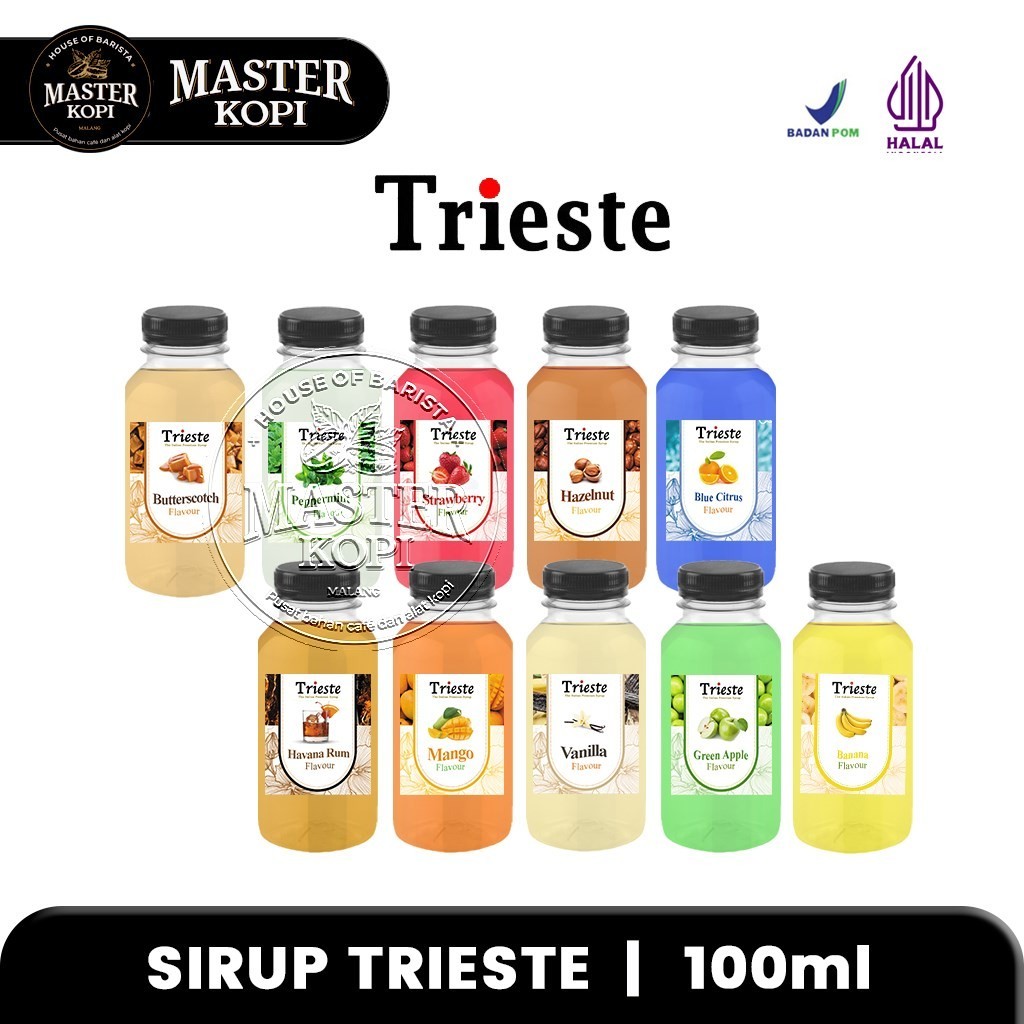 Jual Sirup Trieste Sample / Syrup Repack 100ml | Shopee Indonesia