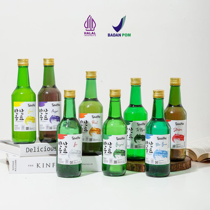 Jual Soju Halal Non Alkohol Sooha Minuman Korea Sparkling Water ...