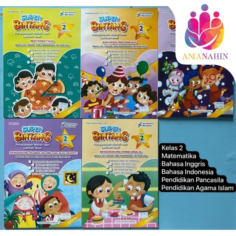 Jual LKS/AKM KURIKULUM MERDEKA SD KELAS 2 SEMESTER 1 DAN 2 UHJ | Shopee ...