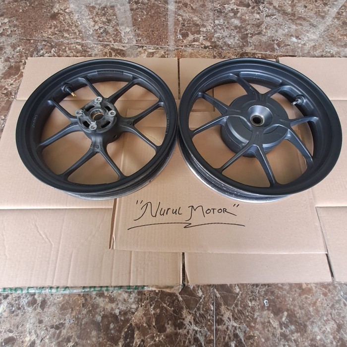 Jual velg racing depan belakang beat led beat deluxe genio original ...