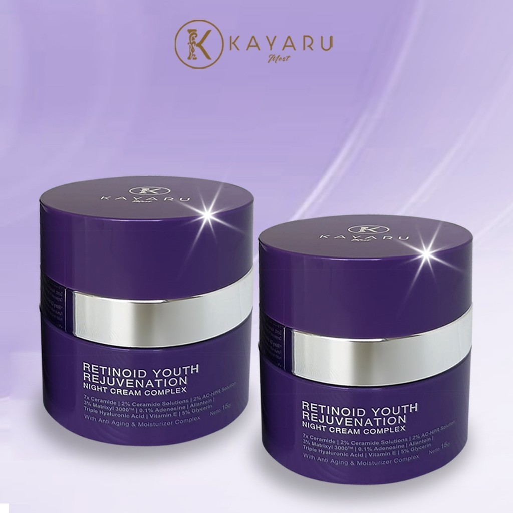 Jual Paket Hemat 2 pcs KAYARU Mest Retinoid Youth Rejuvenation Night ...