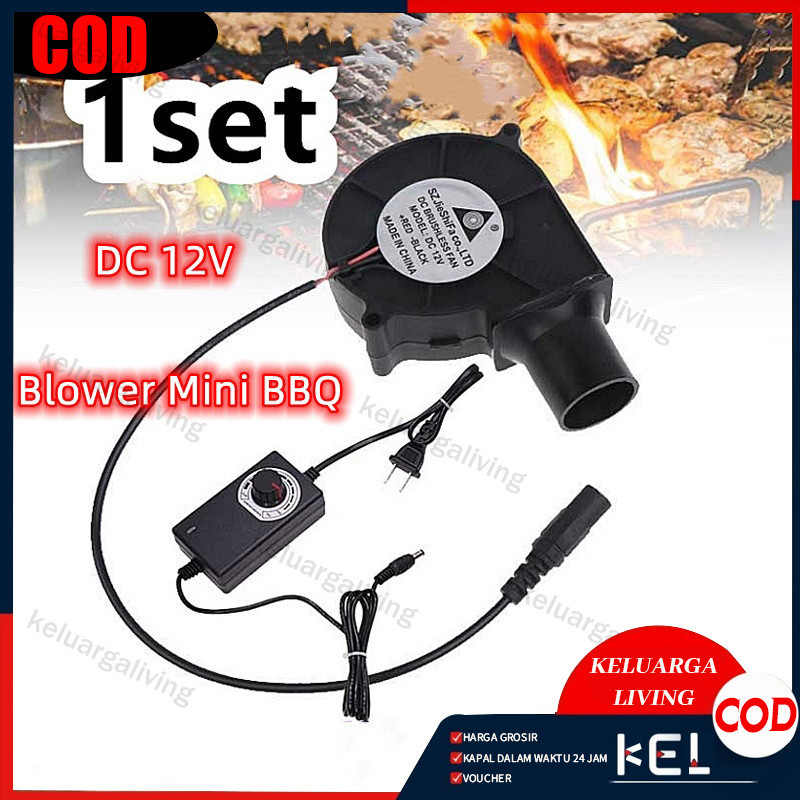 Jual Portable Blower Fan Blower Cooking Air Blower Kalan DC 12V ...
