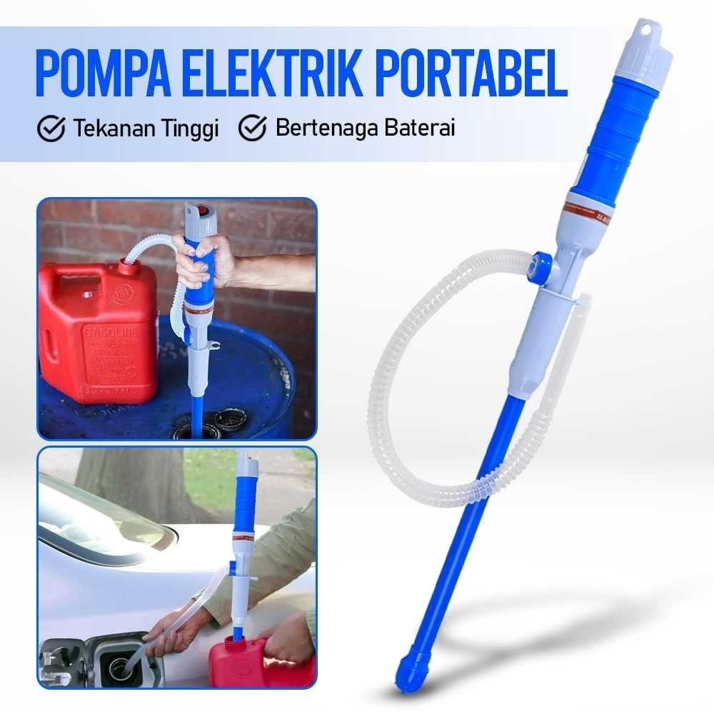 Jual Pompa Air Oli Minyak Cairan Elektrik Water Liquid Transfer Pump ...