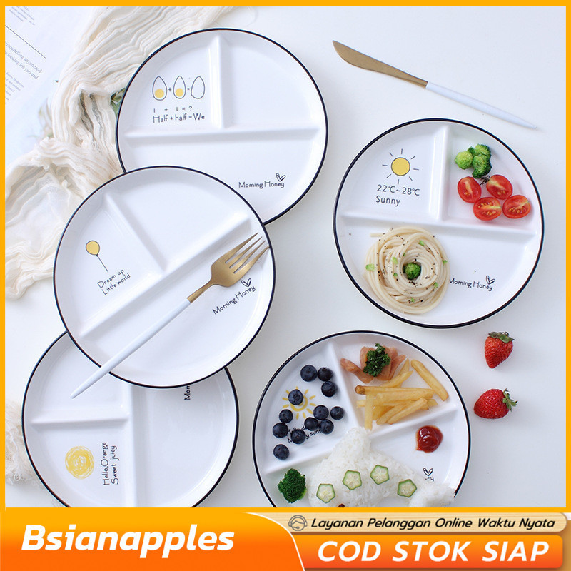 Jual Piring Kebugaran Kehilangan Lemak Piring Keluarga Aesthetic Plate ...
