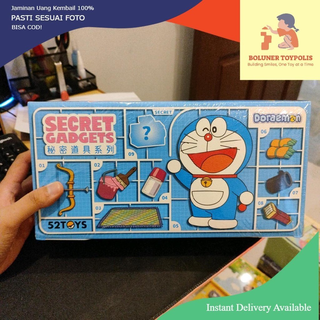 Jual Figure Doraemon Secret Gadgets Original 52toys Beyond Joys ...
