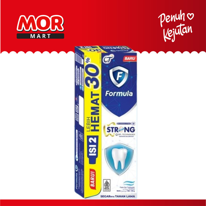 Jual FORMULA Pasta Gigi Strong Twin Pack 160gr | Shopee Indonesia