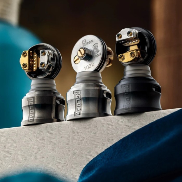 Jual Reload S Pro RDA 25MM Authentic by Reload Vapor USA - RDA Reload S ...