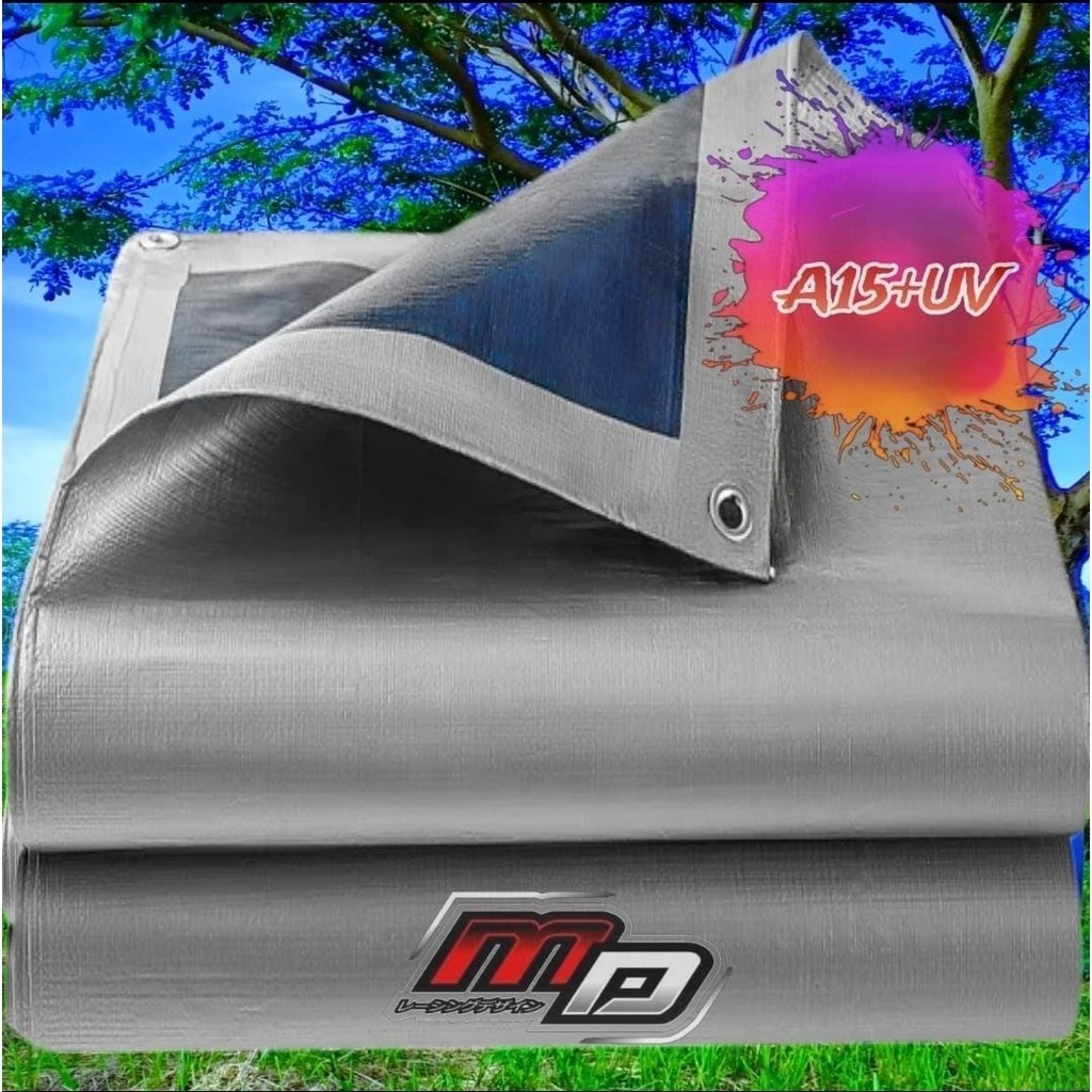 Jual terpal A15 ukuran 4x8 A15+UV ecer dan grosir untuk jemuran ...