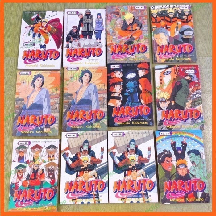 Jual Komik Naruto, Vol. 1- 72 English | Shopee Indonesia
