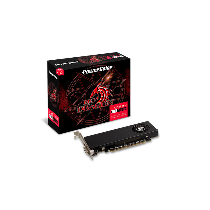 Jual PowerColor RX 550 4GB DDR5 128bit | Shopee Indonesia