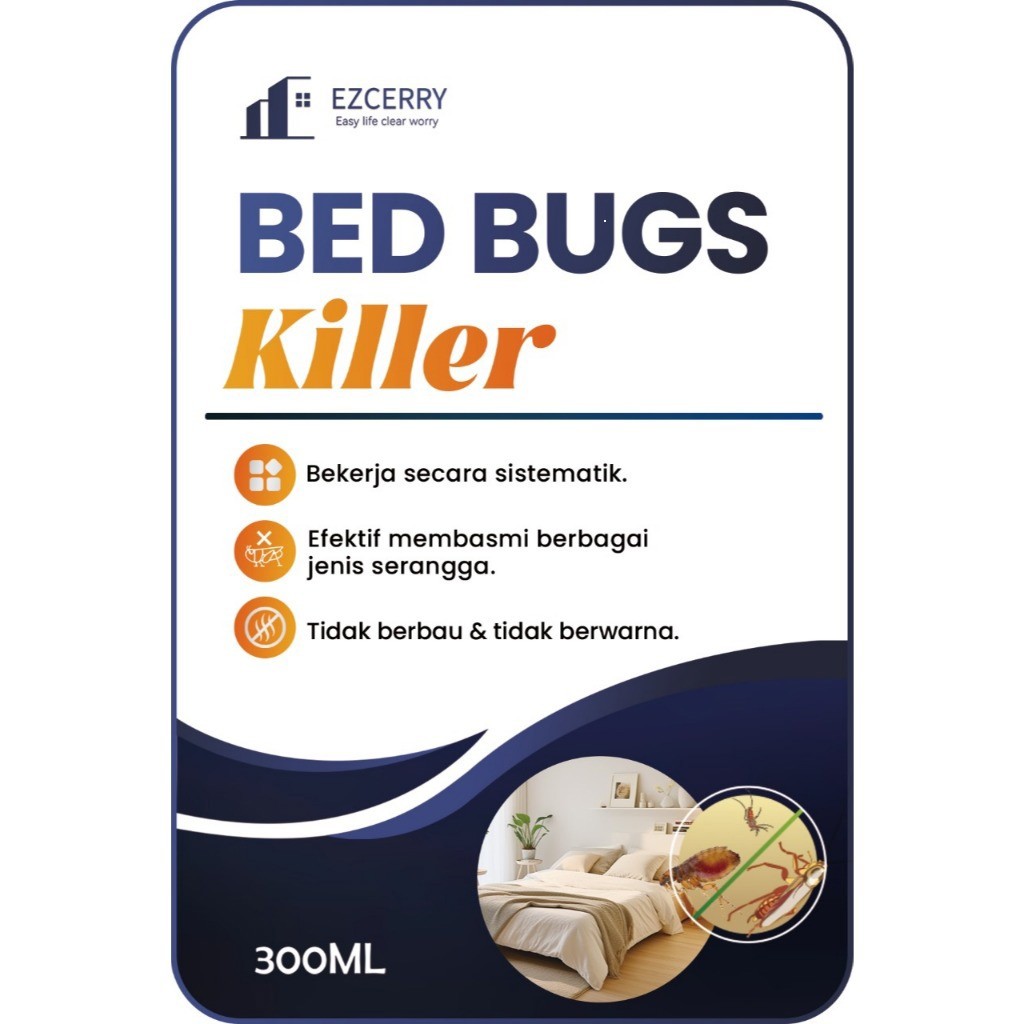 Jual Penyembuh Serangga Pengganggu Utama: EZCERRY Bed Bugs Killer ...