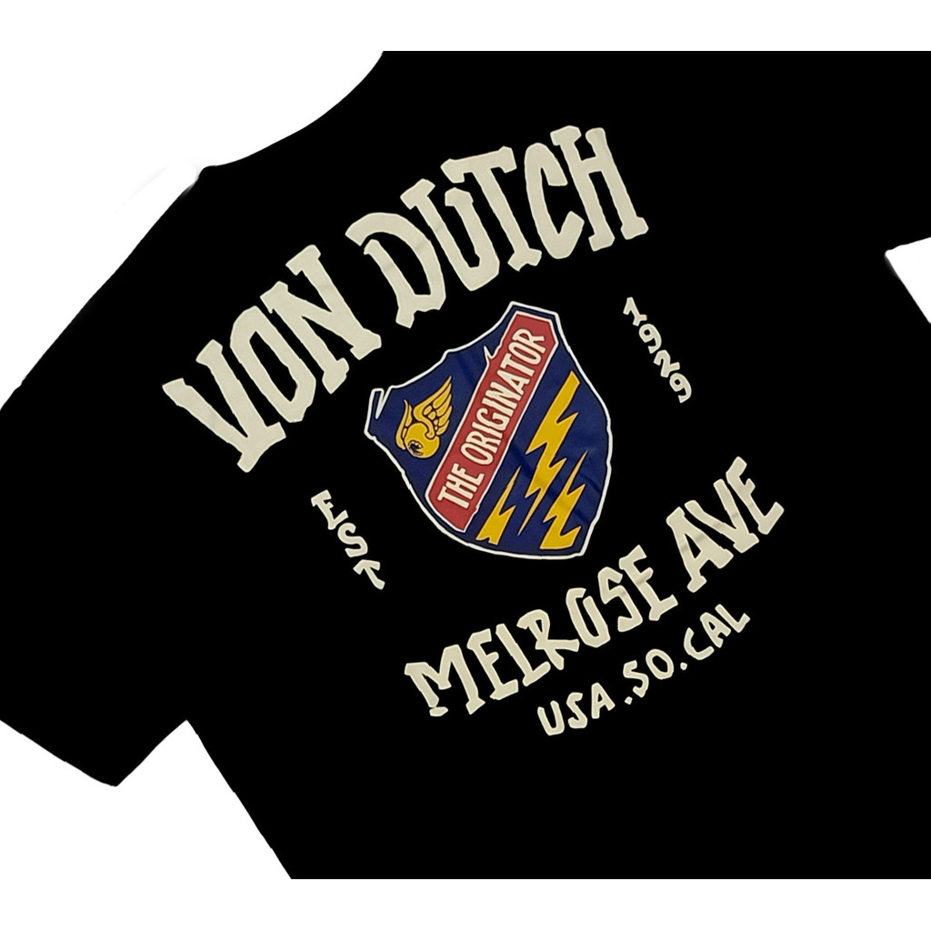 Jual Von Dutch T-shirt 1226 Black | Shopee Indonesia