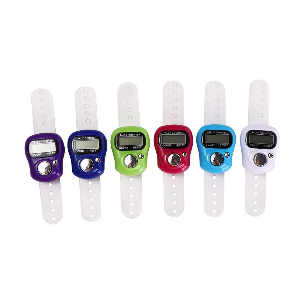 Jual Weave Tools Mini Finger Ring Tally Counter Digital Electronic ...