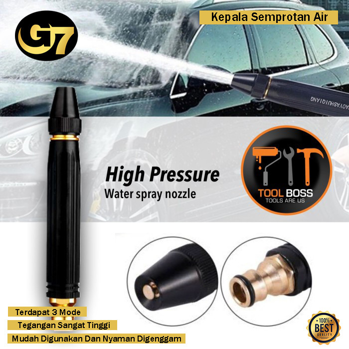 Jual Kepala Semprotan Air Cuci Mobil Motor Steam Hose Nozzle Water Jet ...