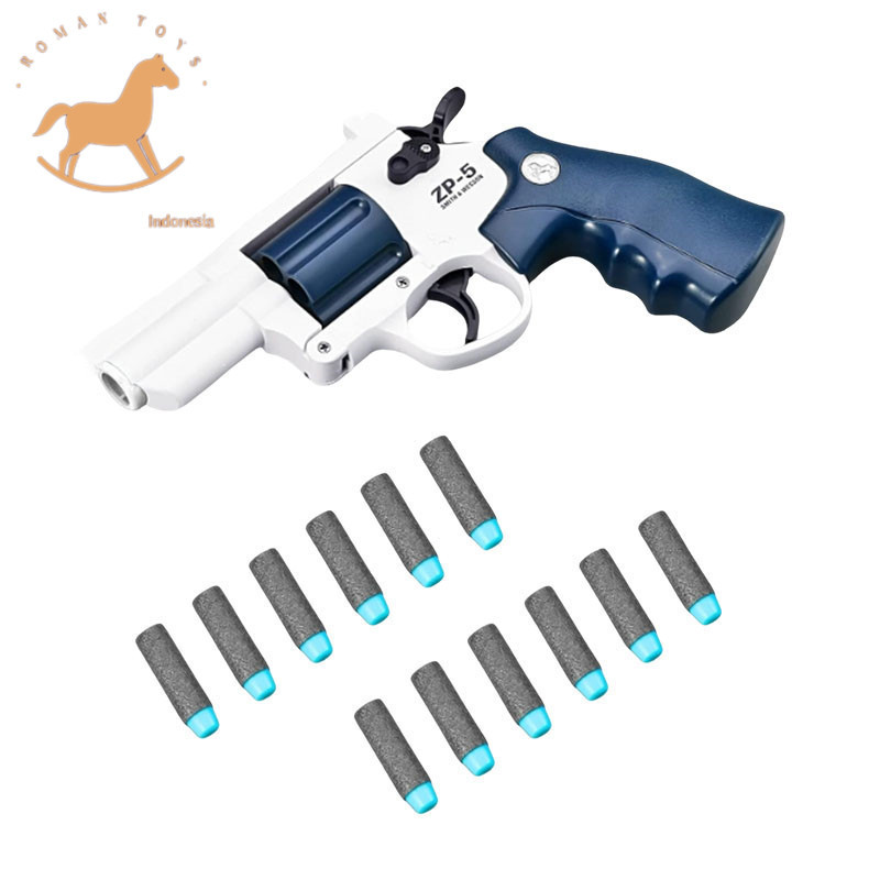Jual Soft Peluru Pistol Toy Tembakan Shotgun Mainan ZP5 Pistol Busa ...