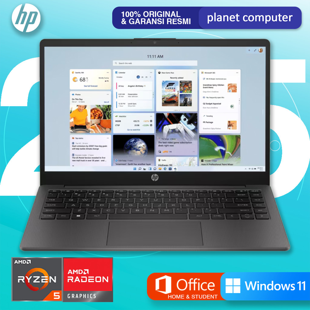 Jual Laptop HP 245 G10 Ryzen 5 Radeon 8GB RAM 512GB SSD 14 Inch AMD WIN11 | Shopee Indonesia