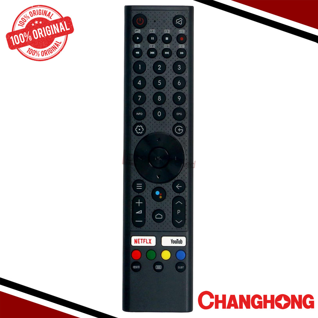 Jual Remot Remote Smart TV LED Changhong Android TV BU1 | Shopee Indonesia