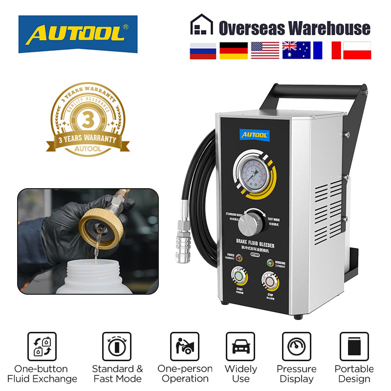 Jual AUTOOL AST609 Car Pulsating Brake Oil Changer Brake Extractor Oil Pump Machine Brake ...
