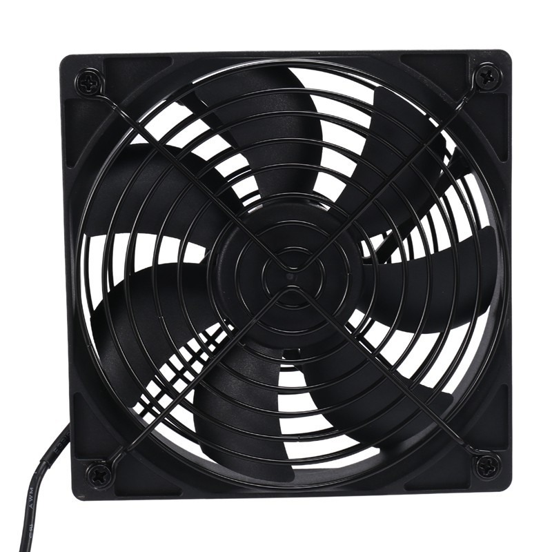 Jual 120Mm 5V USB Powered PC Router Fans With Speed Controller High ...