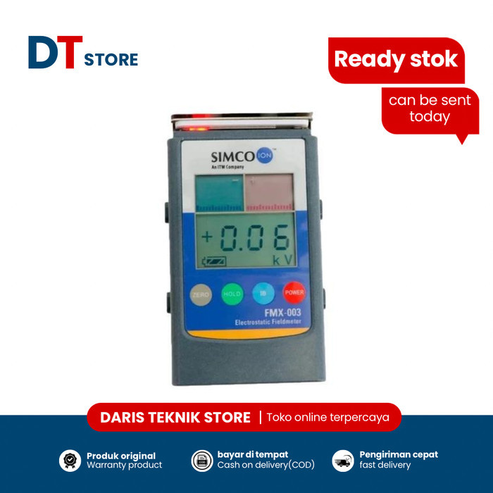 Jual FMX-003 ESD Tester Meter/ Electrostatic Field meter Handheld simco ...
