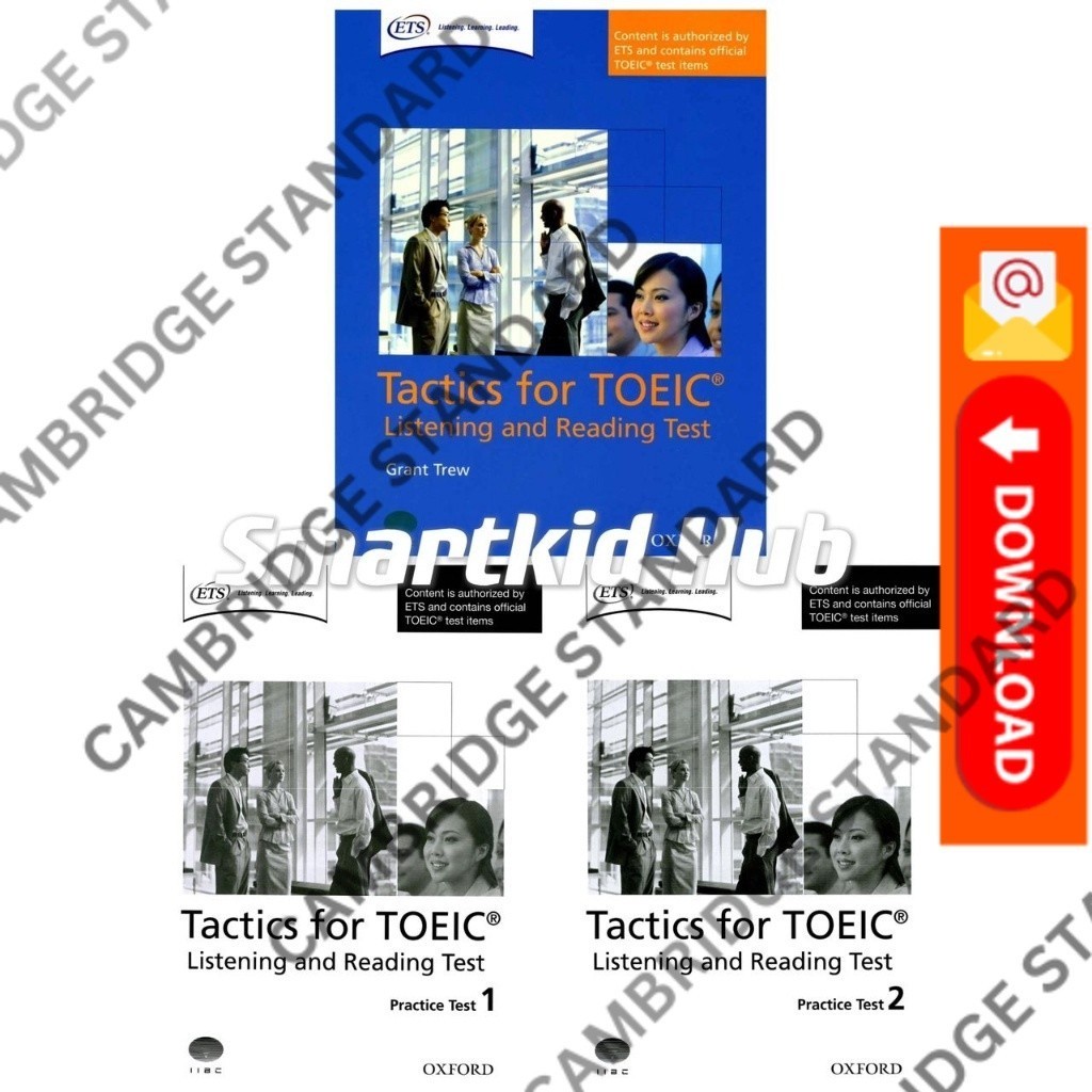 Jual BELI 3 BONUS 1 ETS Tactics for TOEIC Listening and Reading Test ...