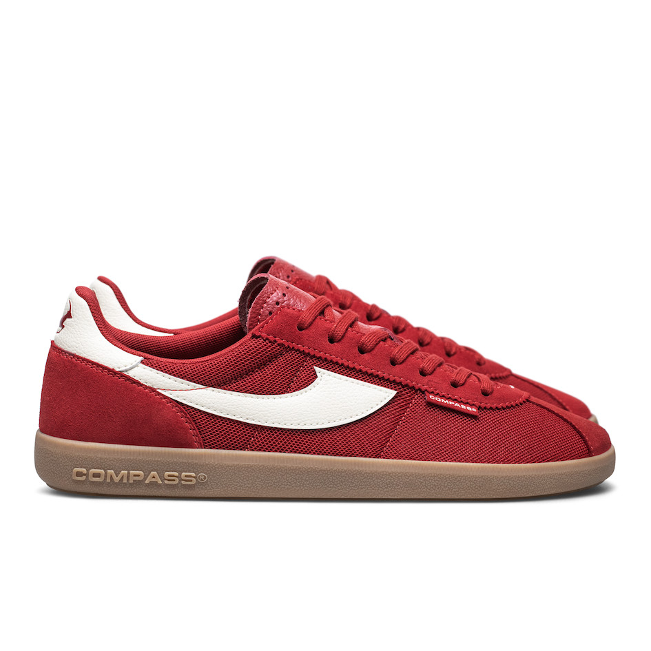 Jual Sepatu Compass Tribune Red Gum | Shopee Indonesia