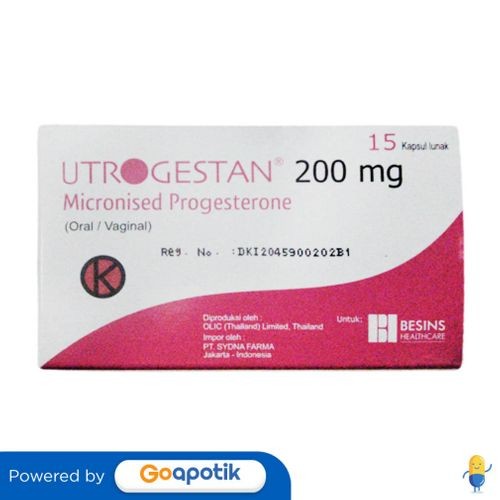 Jual Utrogestan 200 Mg Box 15 Kapsul | Shopee Indonesia