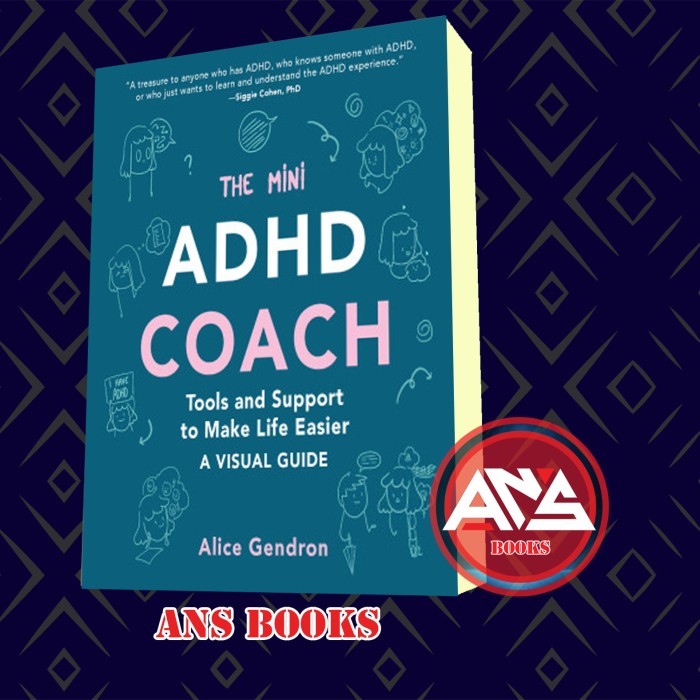 Jual The Mini ADHD Coach: Tools and Support to Make Life Easier • A ...
