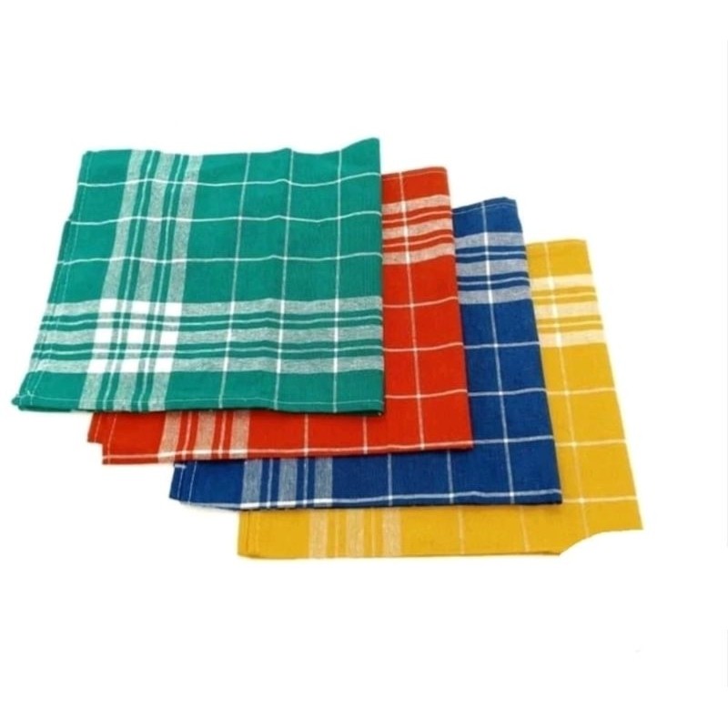 Jual eOnePro Kain Lap Tangan Piring Motif Kotak Praktis | Shopee Indonesia