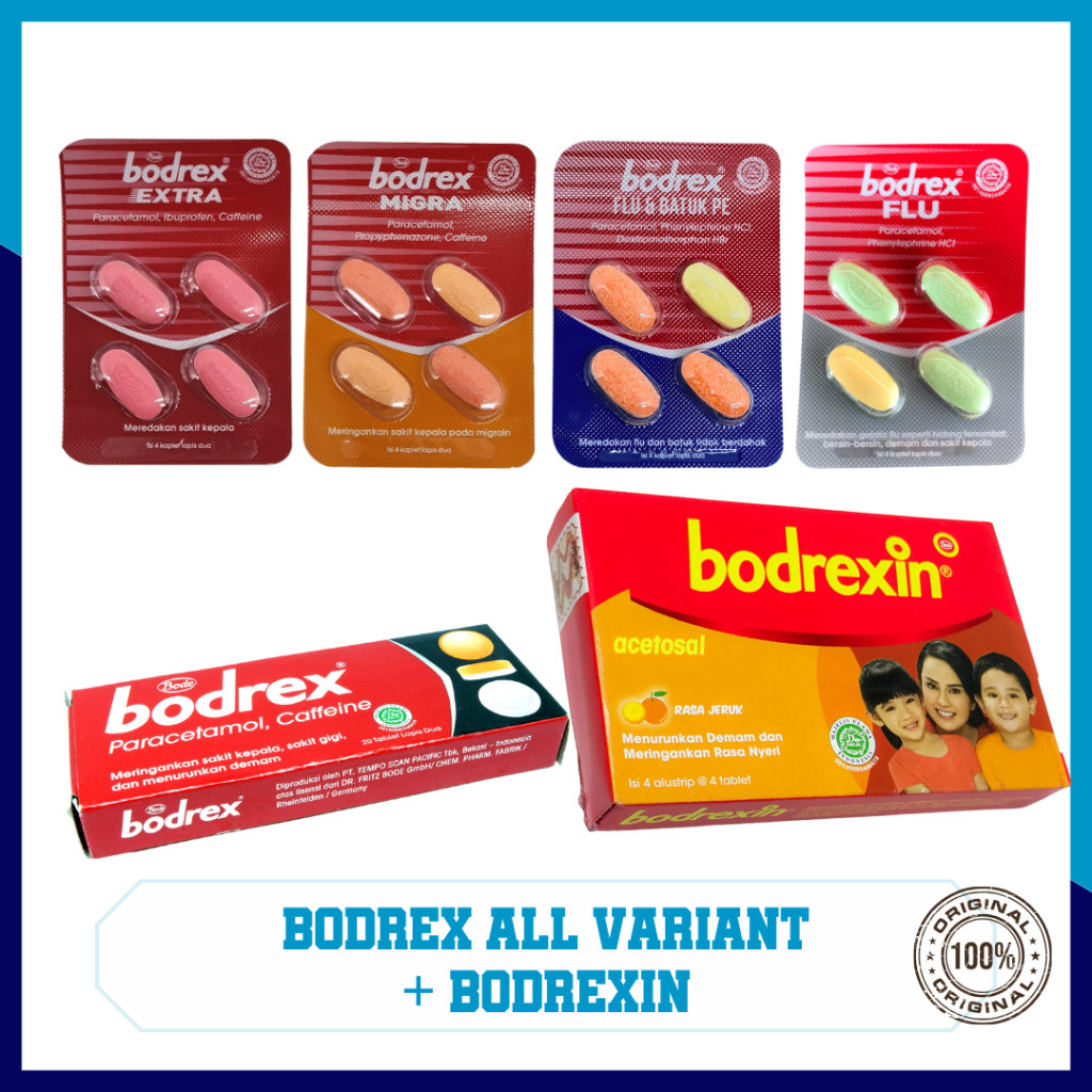Jual BODREX ALL VARIAN & BODREXIN | Shopee Indonesia