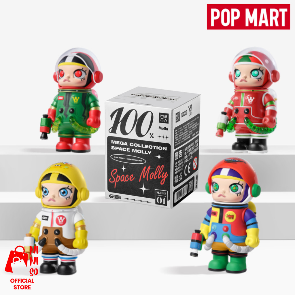 Jual POPMART MEGA SPACE MOLLY 100% BLIND BOX SERIES ORIGINAL ACTION ...