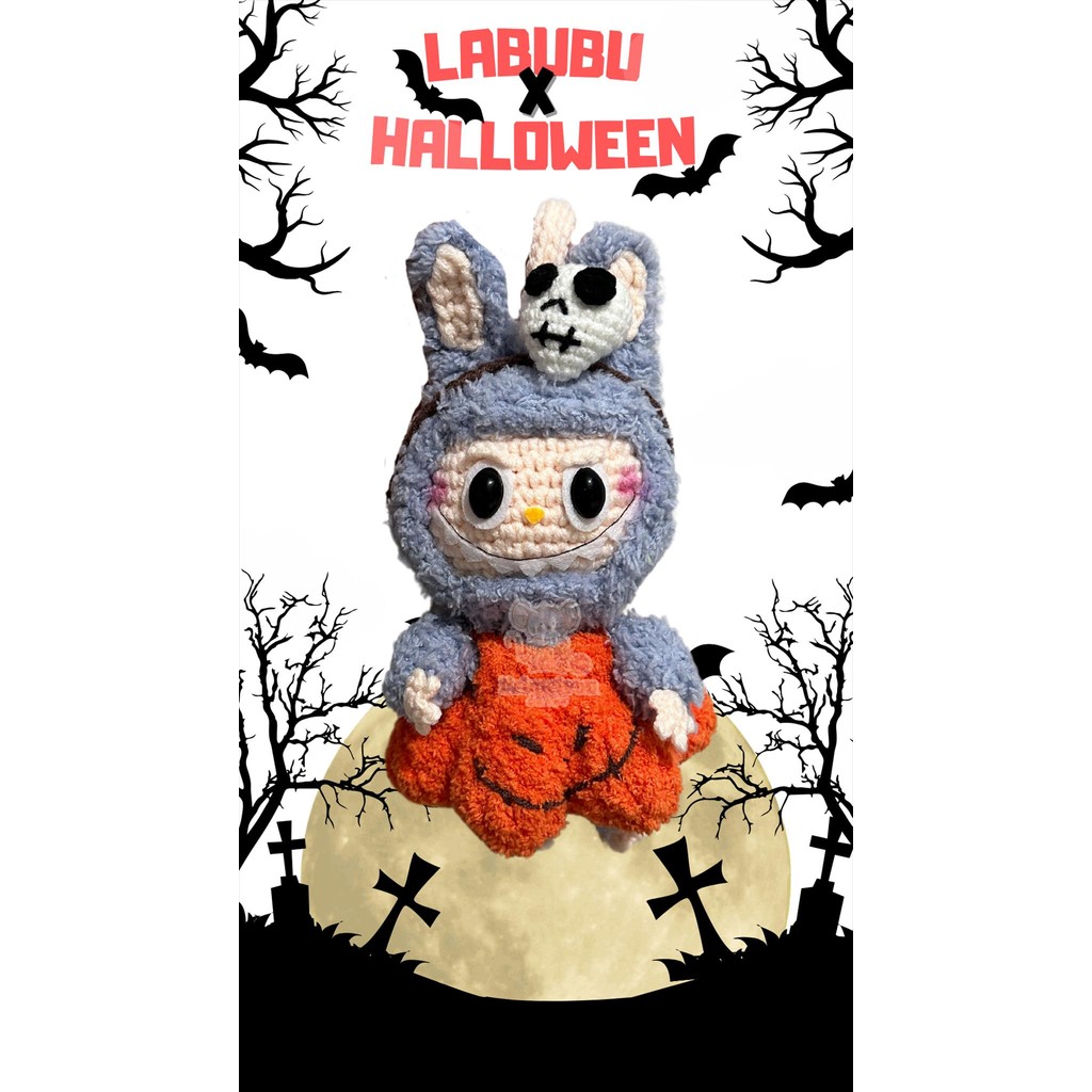 Jual Pola rajut baju labubu HALLOWEEN POLA2411 | Shopee Indonesia