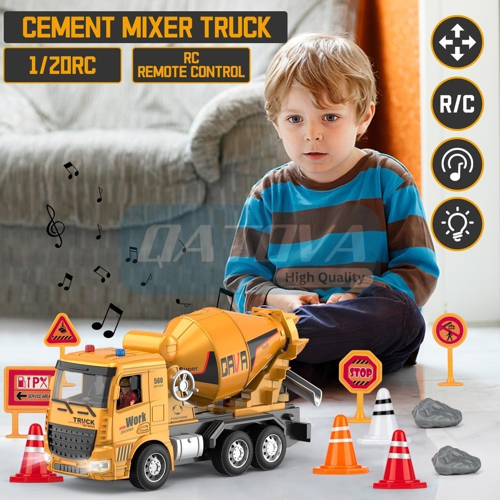 Jual QATOVA MAINAN TRUK MOLEN REMOTE CONTROL 6 CHANNEL RC MOLEN TRUCK 6 ...